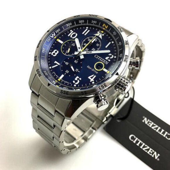 Citizen | Accessories | Citizen Mens Aviator Pilot Blue Sunglasses ...